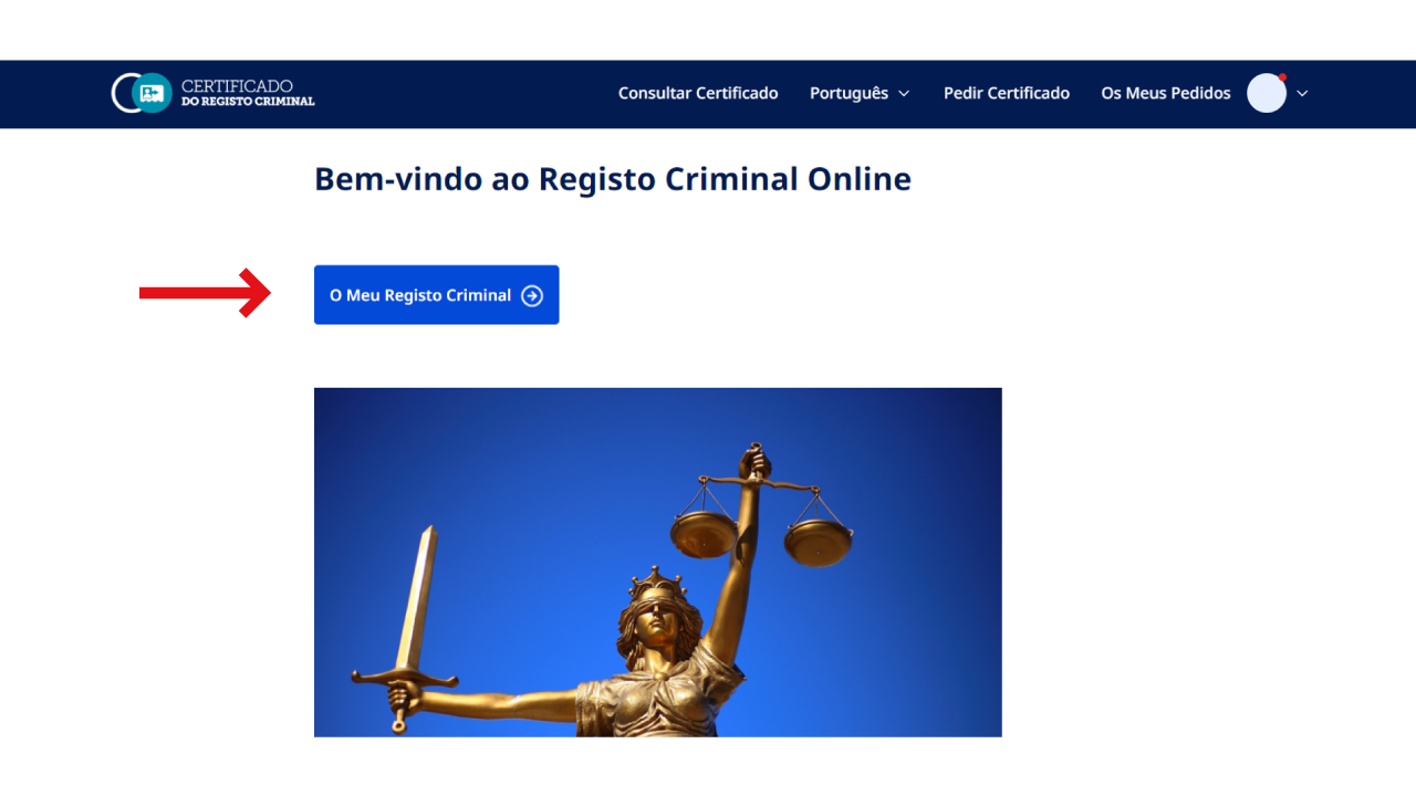 Passo a passo como pedir o Registo Criminal Online