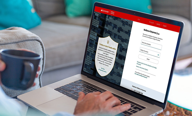 Extrato de comissões - NetBanco Empresas Santander