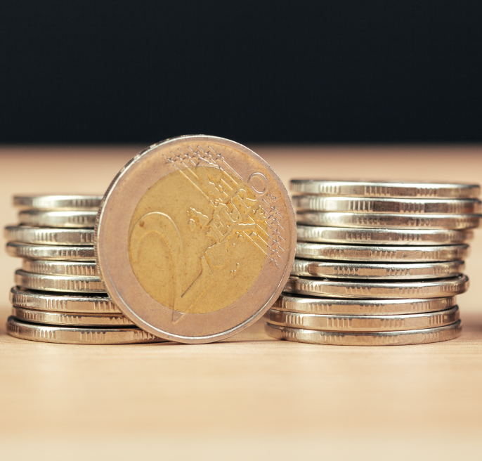 Moedas de dois euros valiosas